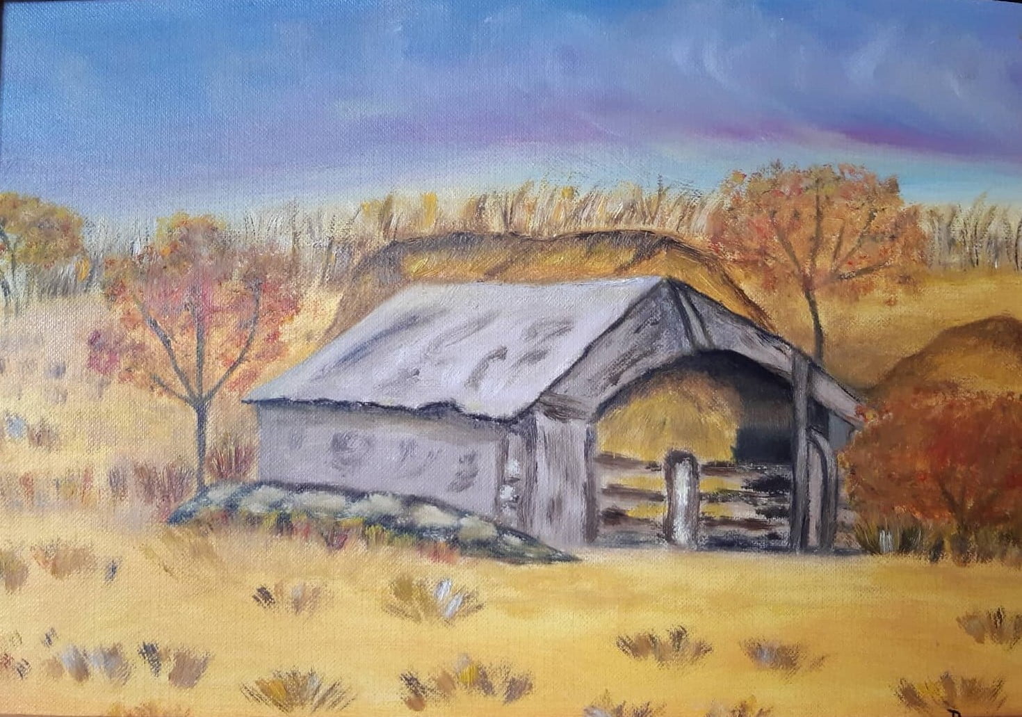 Barn and stack - Braun Gallery