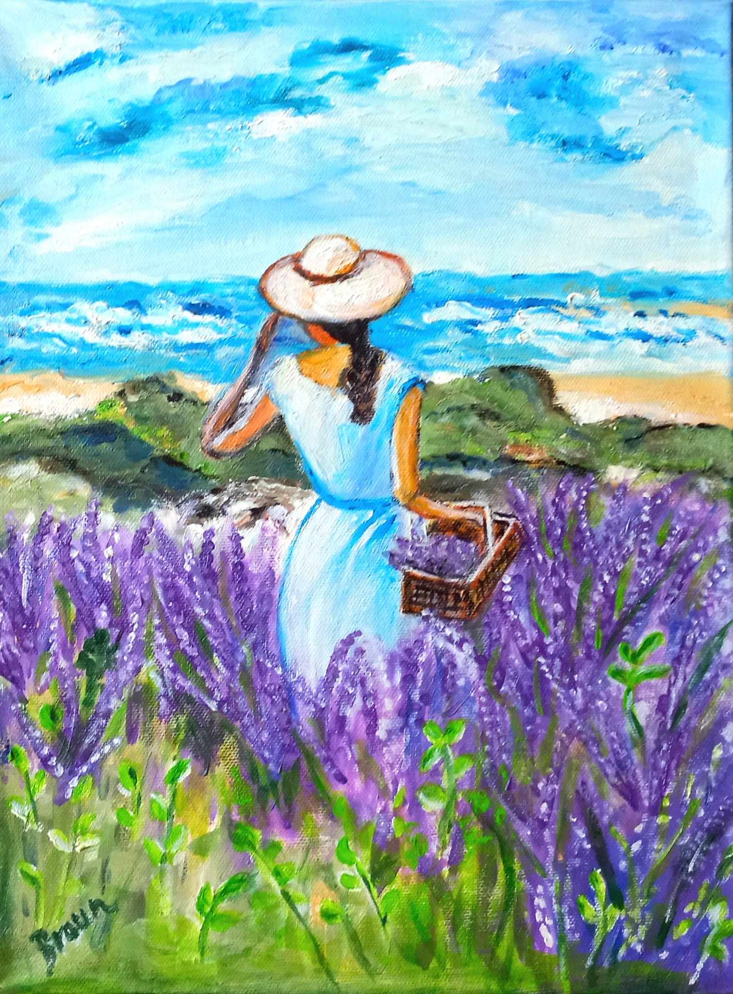 Lavender beach - Braun Gallery